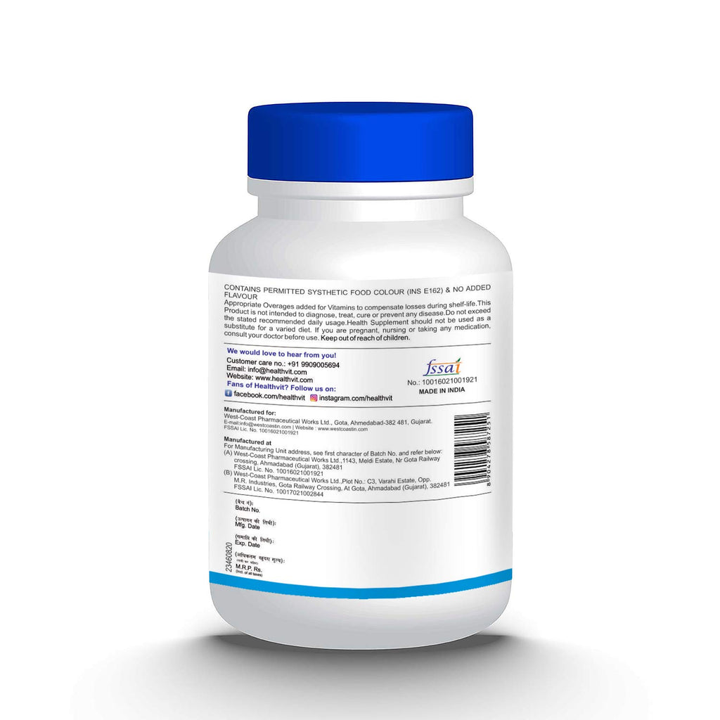 Healthvit Mulvit Multivitamins and Minerals (60 Tablets) with 31